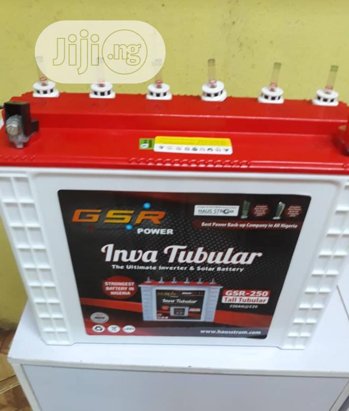 GSR Tubular Battery 12v250ah in Ikeja - Electrical Equipment, Solar ...