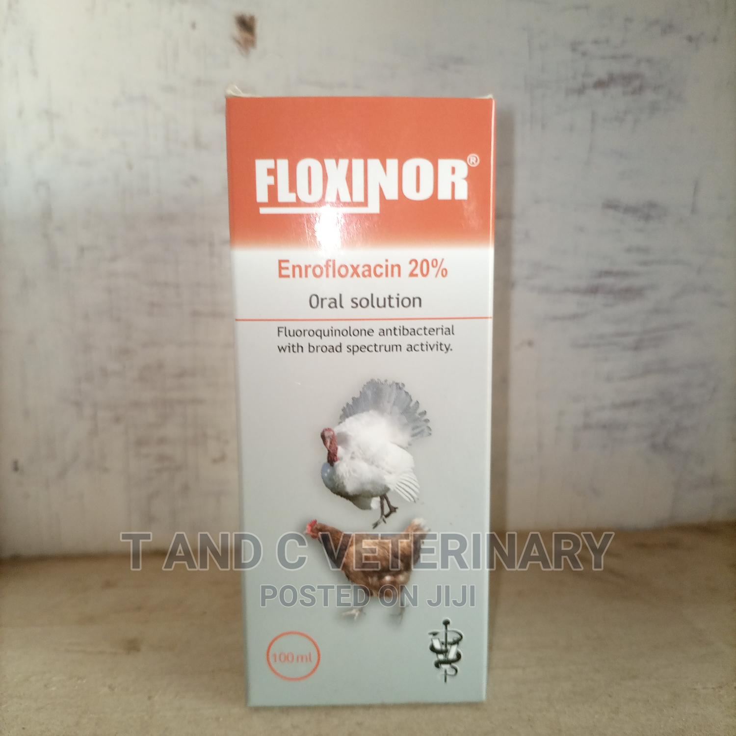 Floxinor Enrofloxacin Oral Solution for Poultry 100ml in Agege - Feeds ...